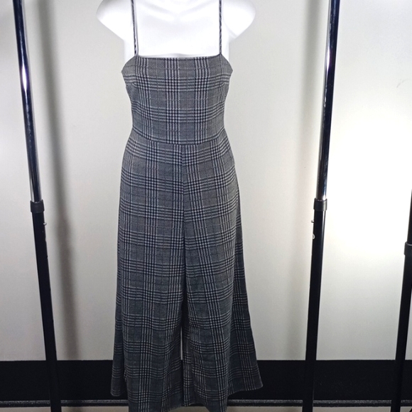 Forever 21 | Pants & Jumpsuits | Forever 2 Check Wide Leg Jumper | Poshmark
